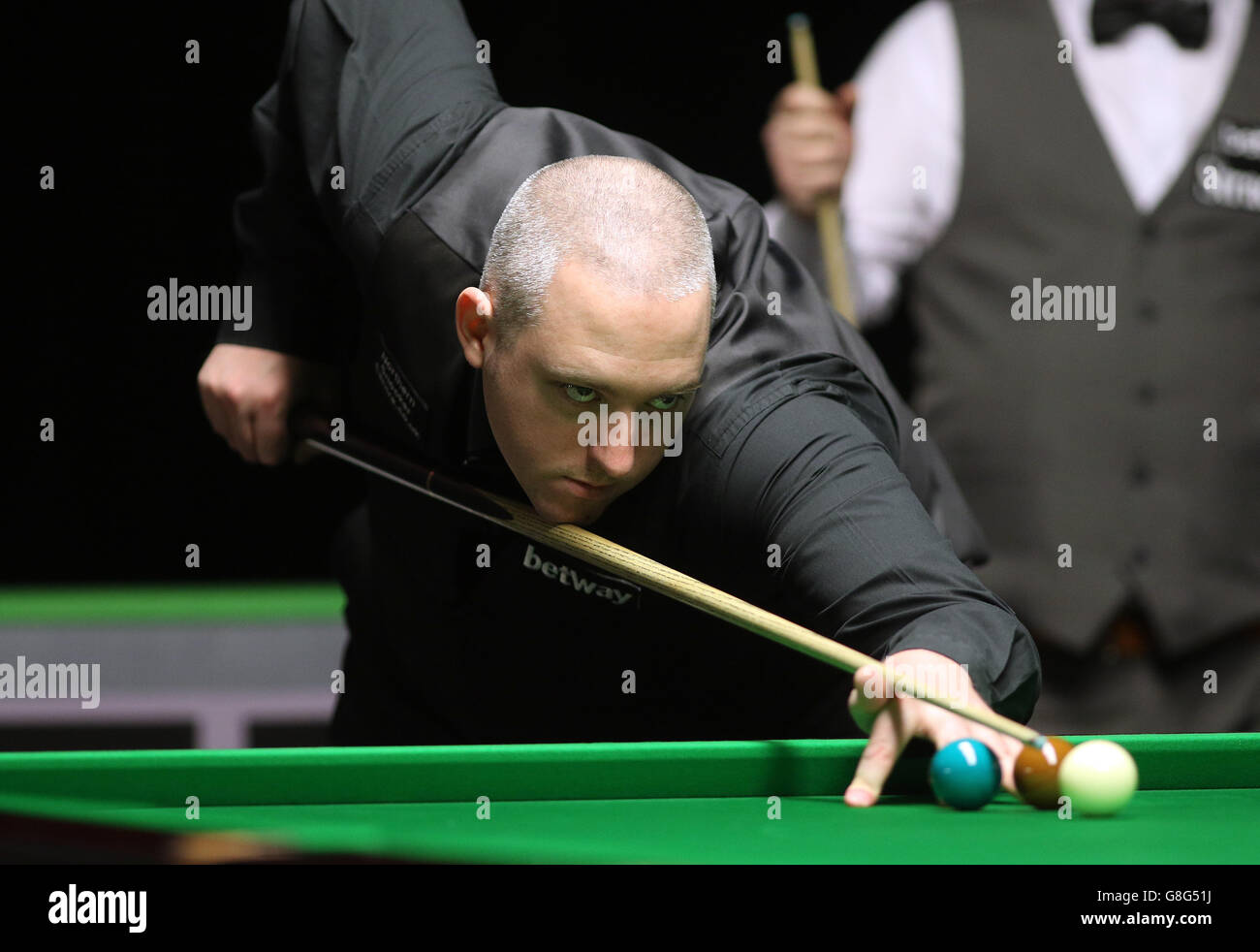 David Grace of Leeds during day five of the 2015 Betway UK Snooker ...