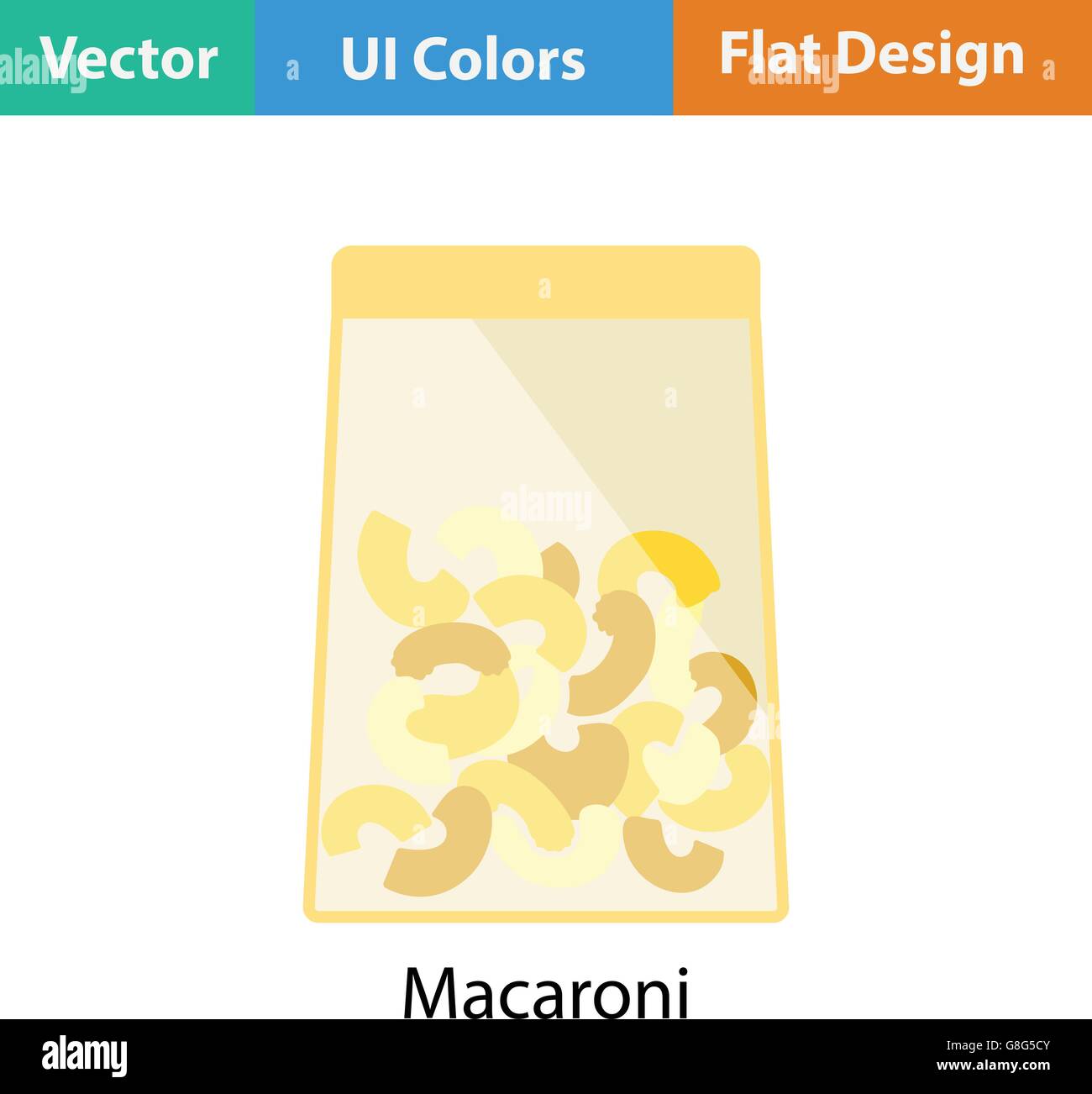 Spaghetti sticker vector hi-res stock photography and images - Alamy