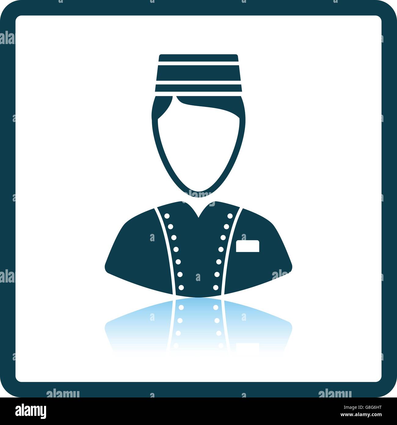 Bell boy cap Stock Vector Images - Alamy