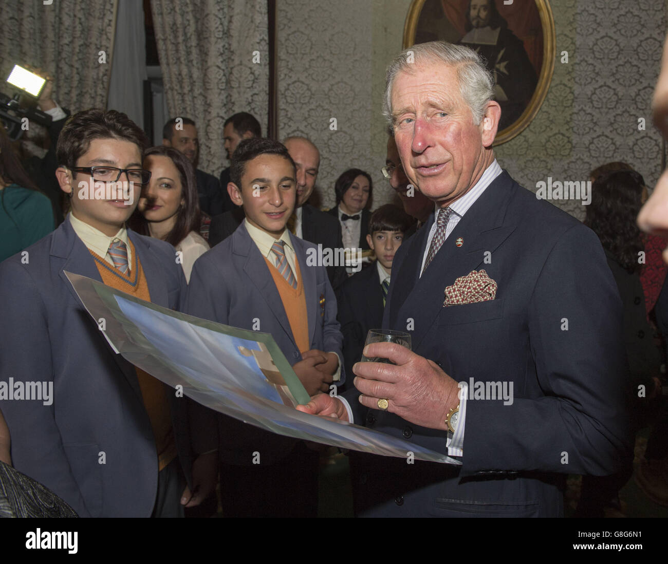 Reception mark launch princes trust international palace grandmaster in ...