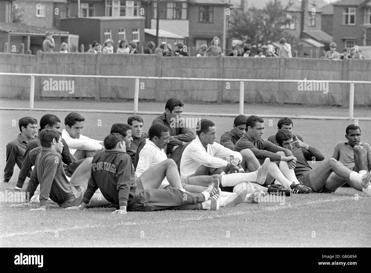 England squad in training Black and White Stock Photos & Images - Alamy