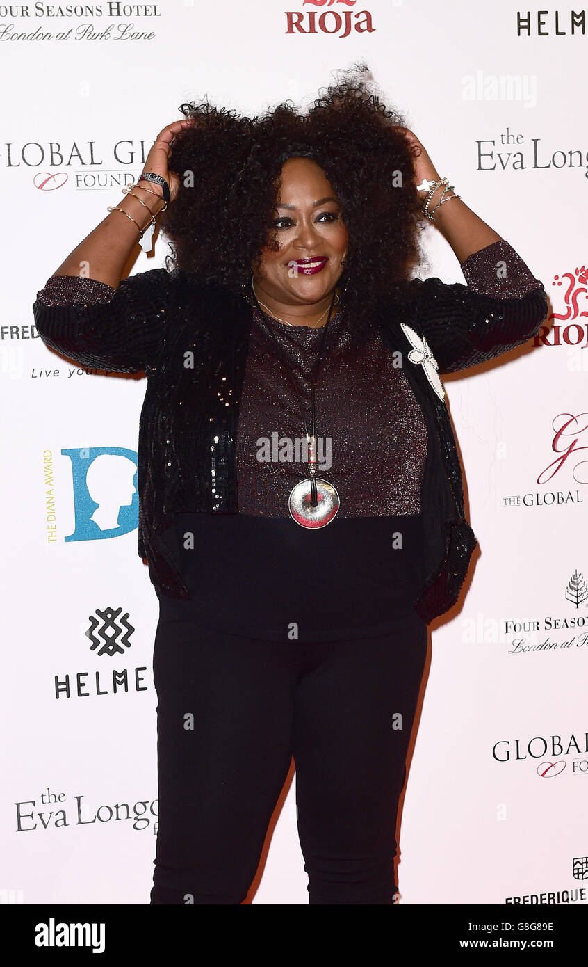 Kim Mazelle attending the Global Gift Gala London charity fundraiser at ...