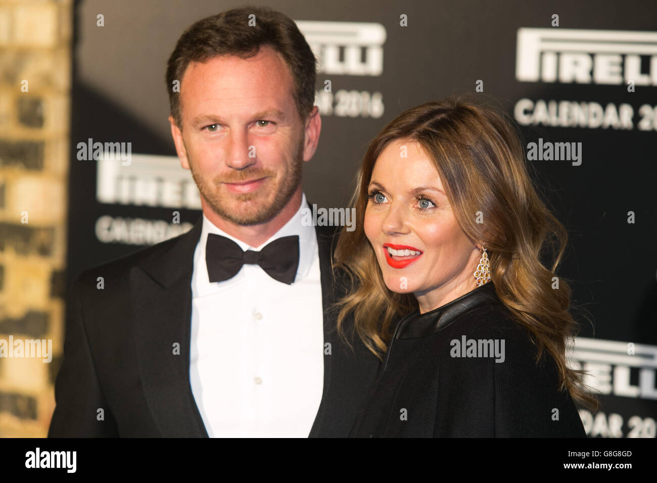Christian horner and geri halliwell hi-res stock photography and images ...