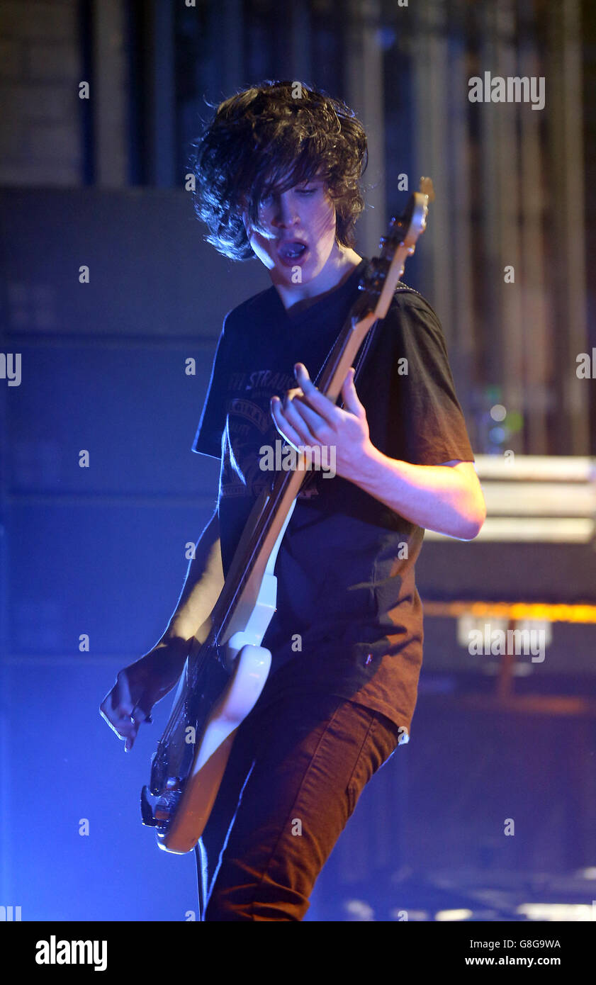 Pretty Vicious performing live at the Radio X Road Trip Show held at ...