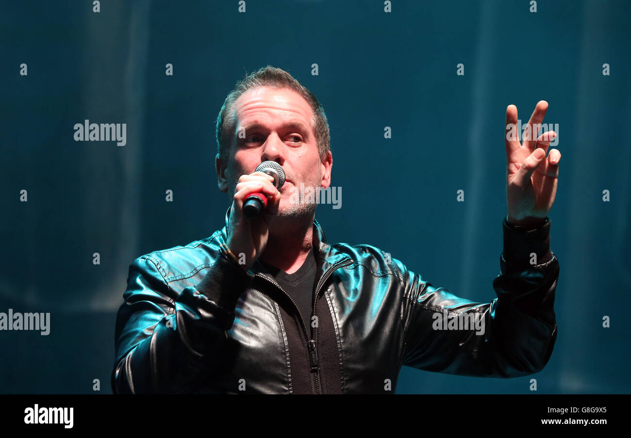 Radio X Road Trip Show - Manchester Stock Photo - Alamy