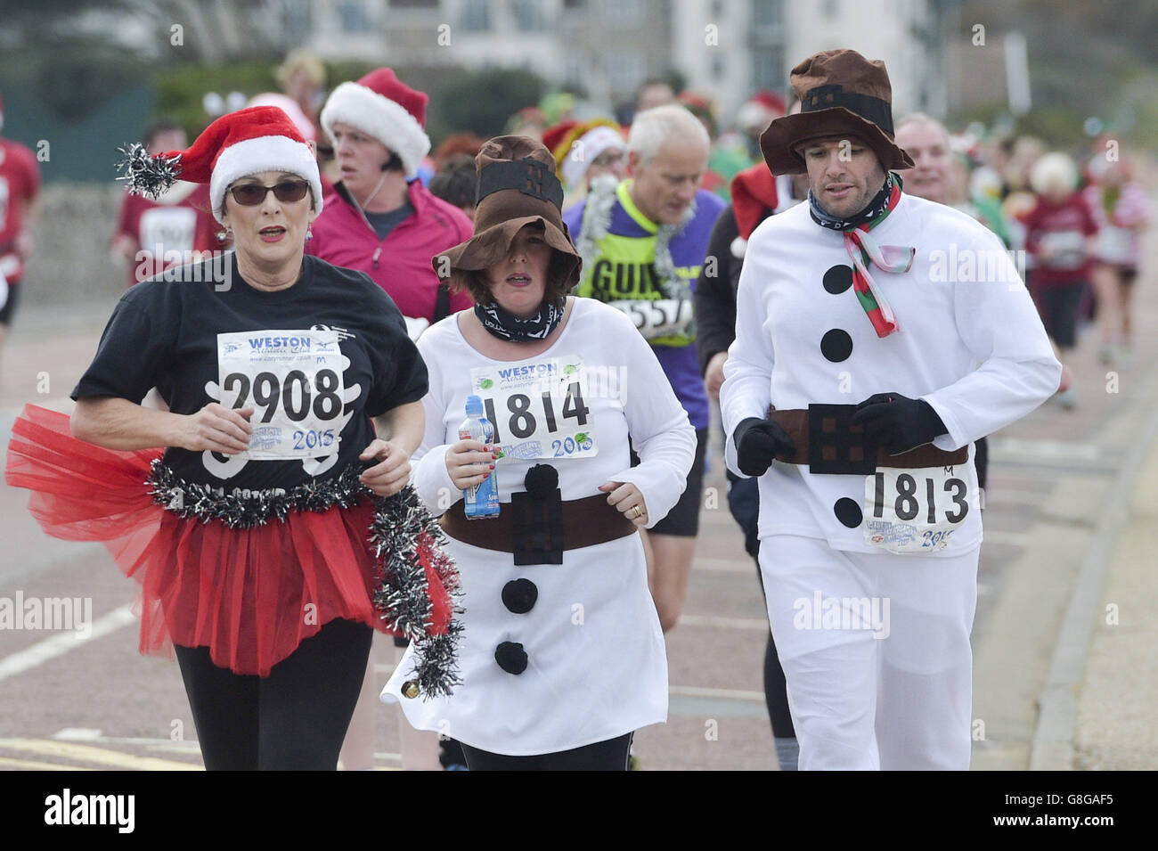 Weston-super-Mare charity run Stock Photo - Alamy