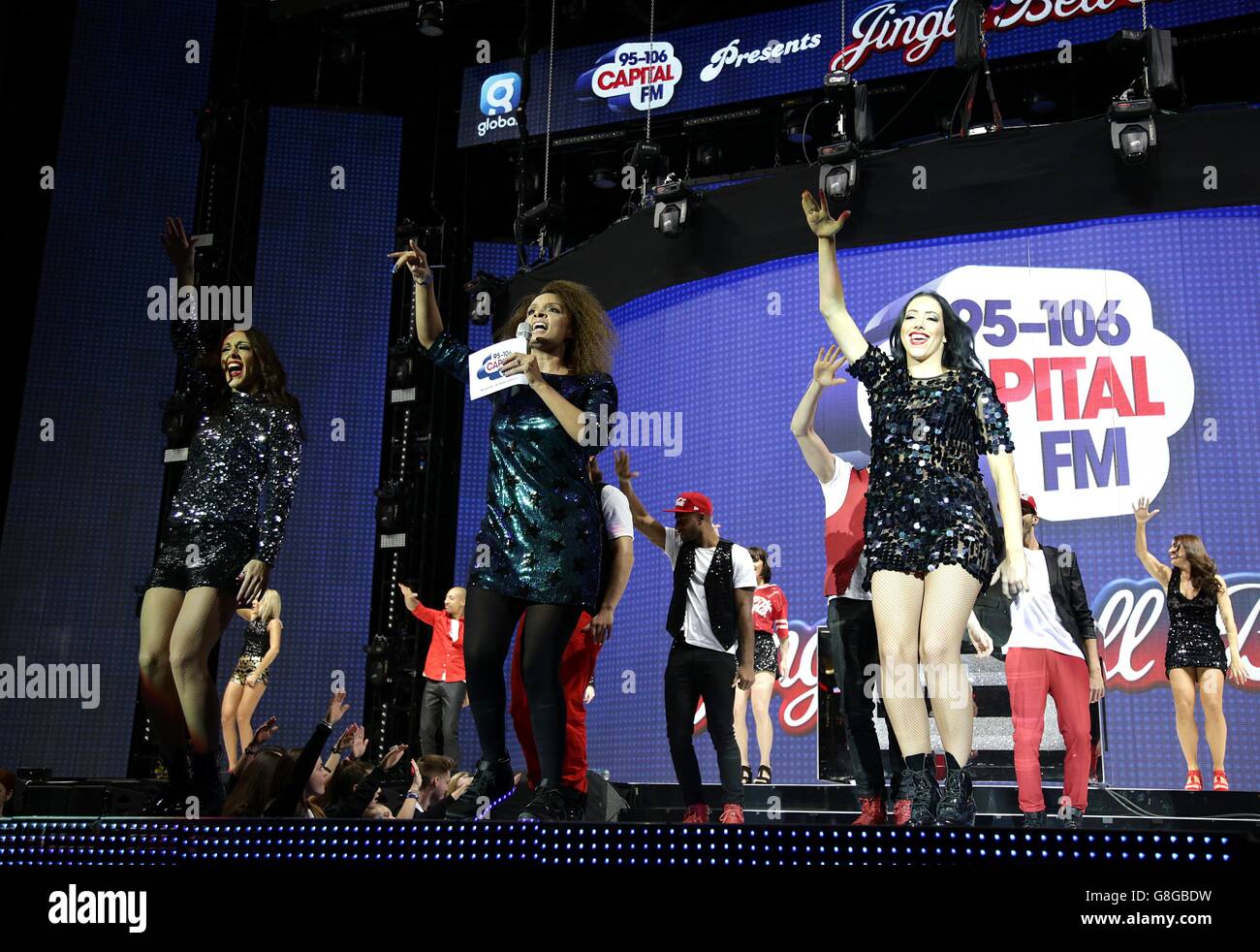 Capital FM Jingle Bell Ball 2015 - Sunday Stock Photo - Alamy