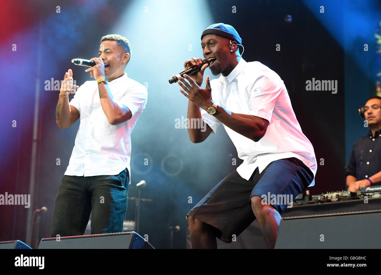 Kahouly Nicolay Sereba (left) and Vincent Dery of Nico & Vinz ...