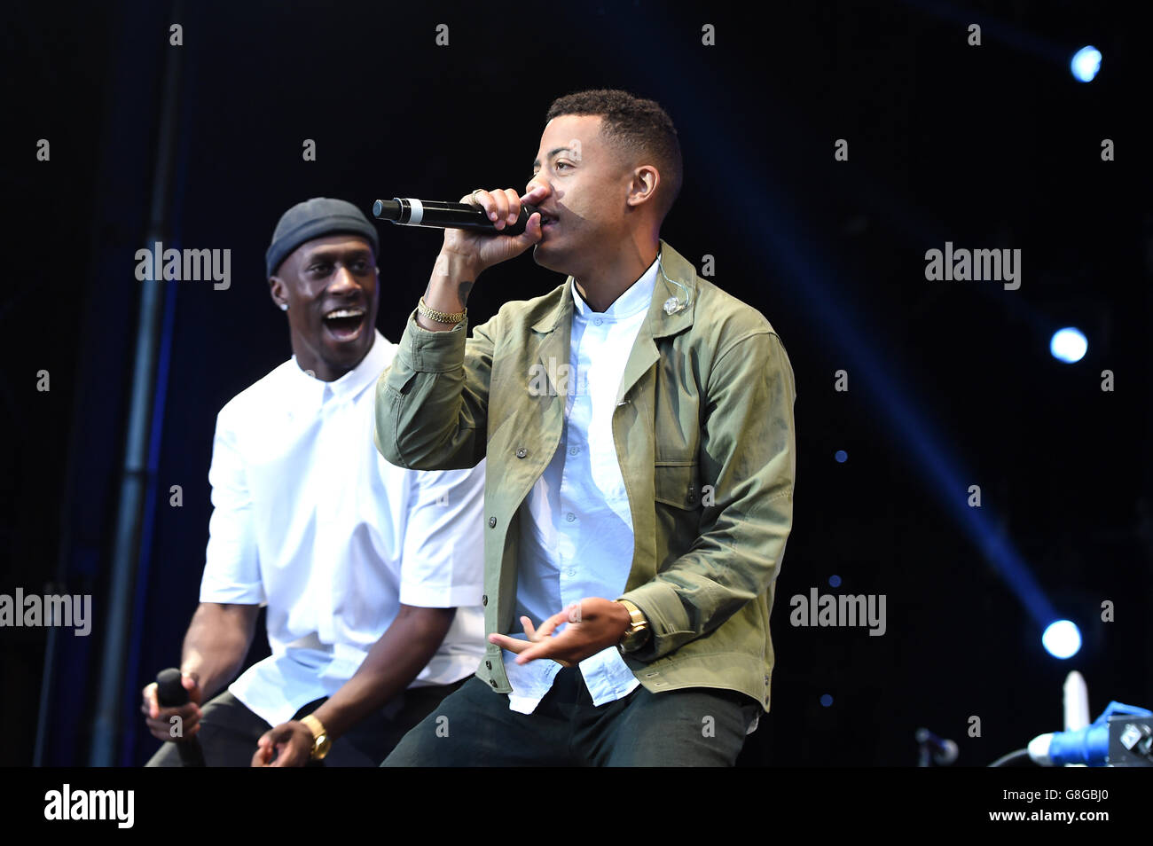 Kahouly Nicolay Sereba (right) and Vincent Dery of Nico & Vinz ...