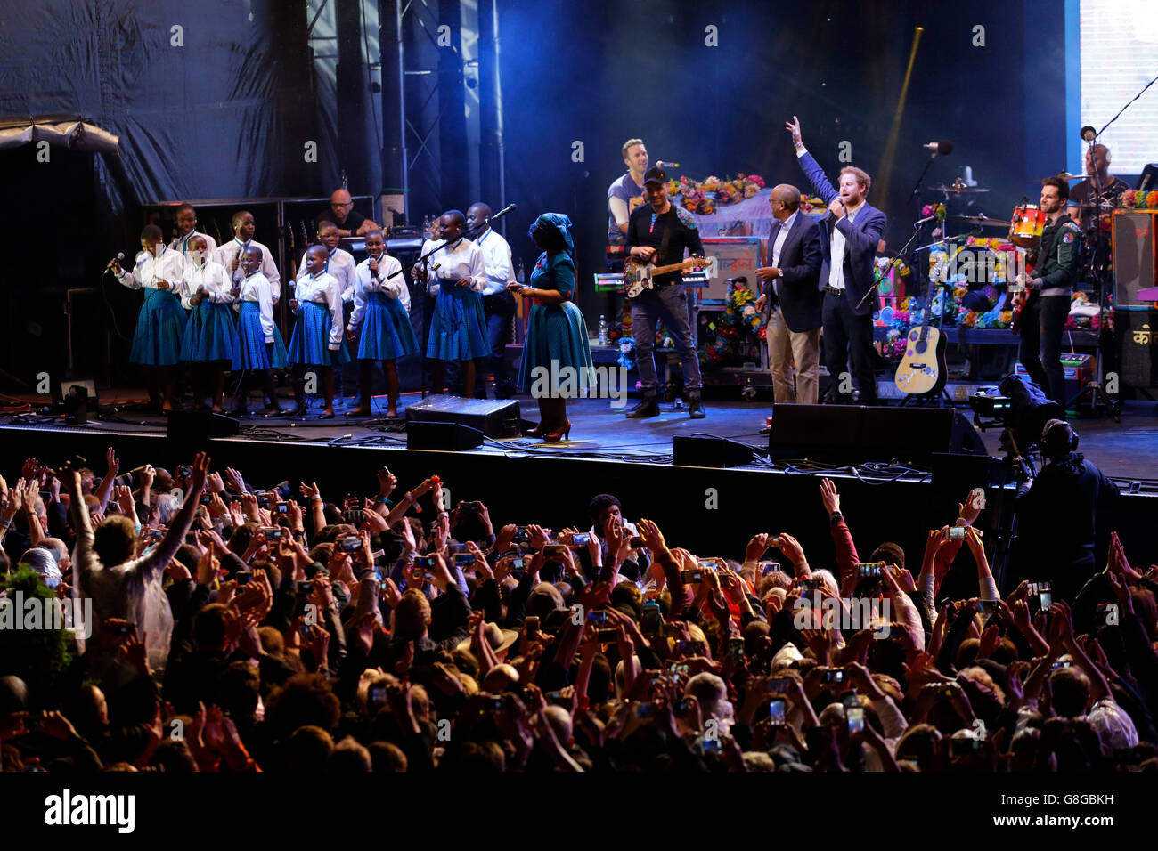 Prince harry with sentebale charity co founder prince seeiso of lesotho ...