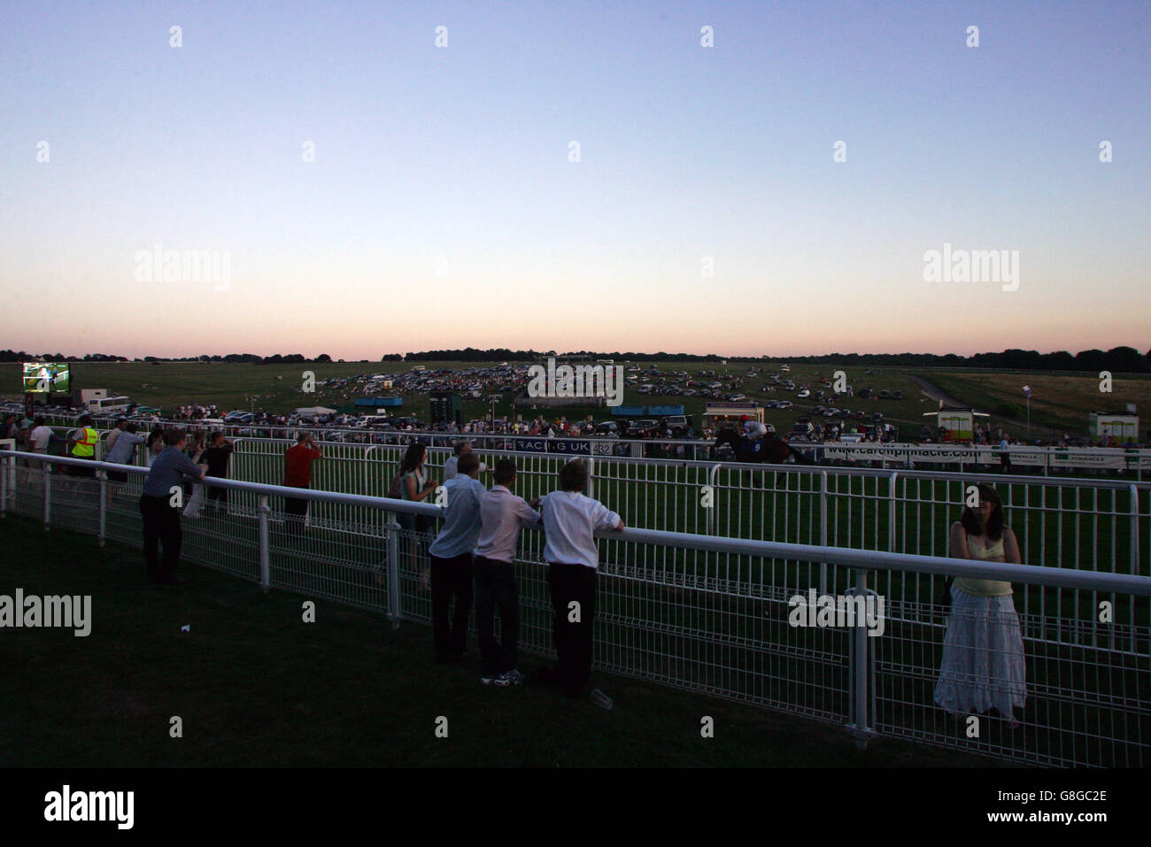 Horse Racing - Epsom Live - Epsom Downs Racecourse. A general view of ...