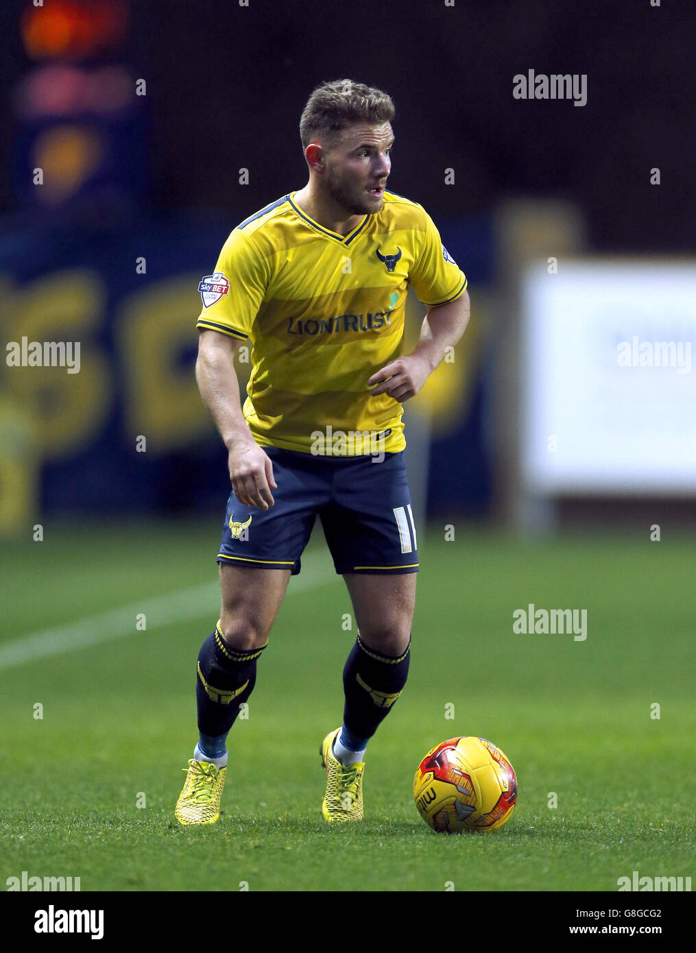 Oxford uniteds alexander macdonald hi-res stock photography and images ...
