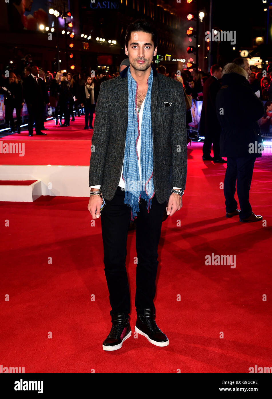 Hugo Taylor attending the Daddy's Home premiere at the Vue West End ...