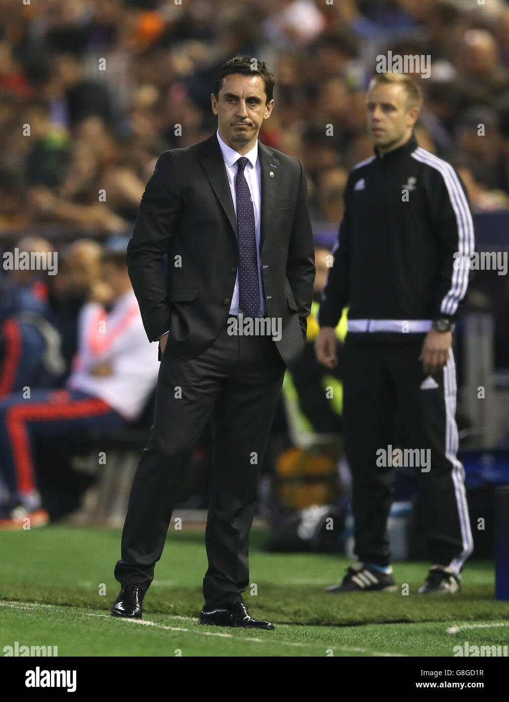Valencia cf olympique lyonnais uefa champions league group mestalla ...