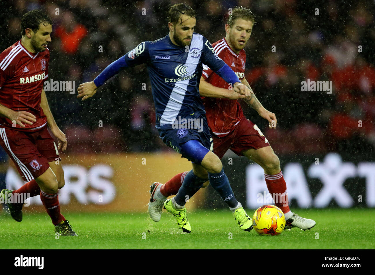 Birmingham citys andrew shinnie and middlesbroughs adam clayton in ...