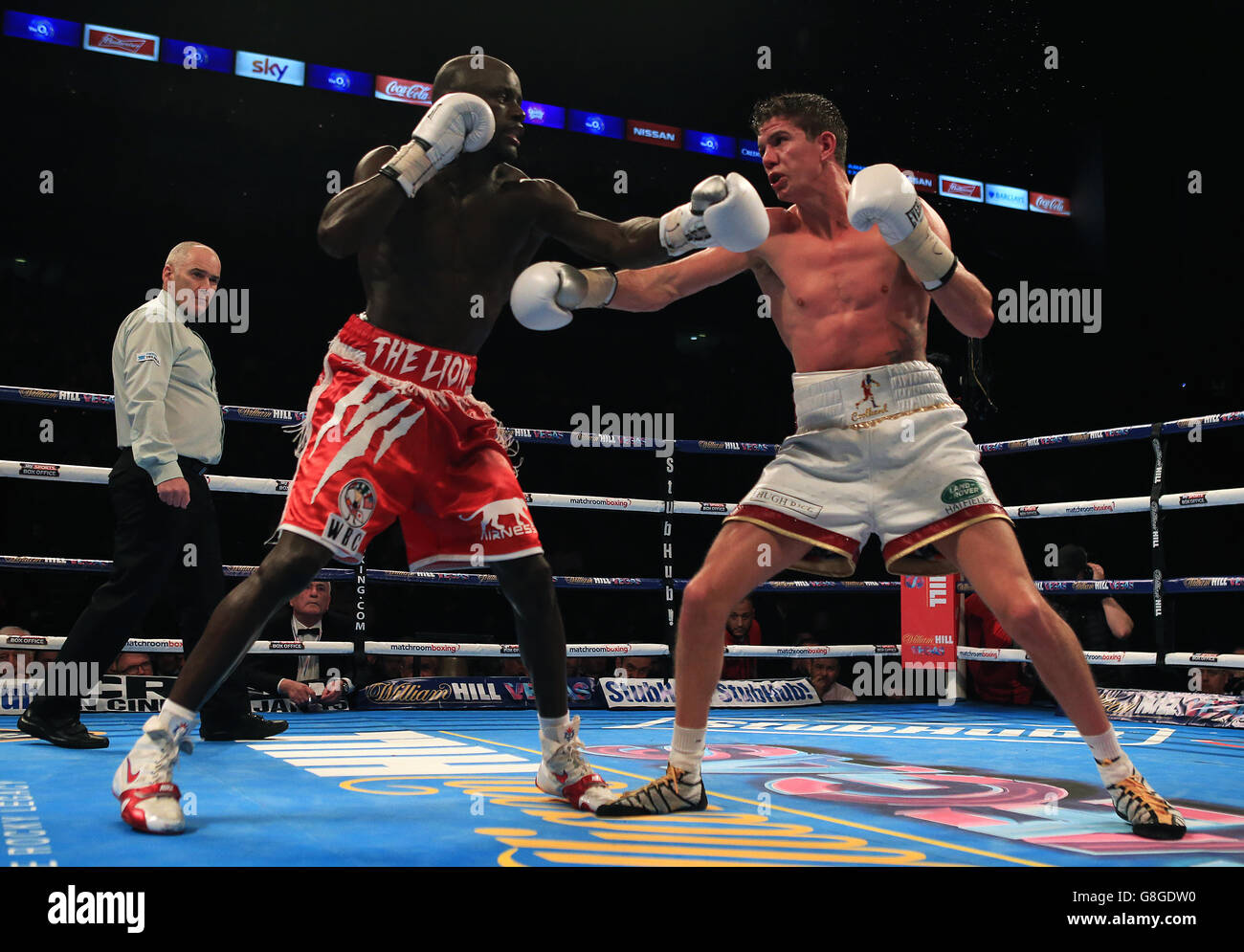 O2 Arena Boxing Stock Photo - Alamy
