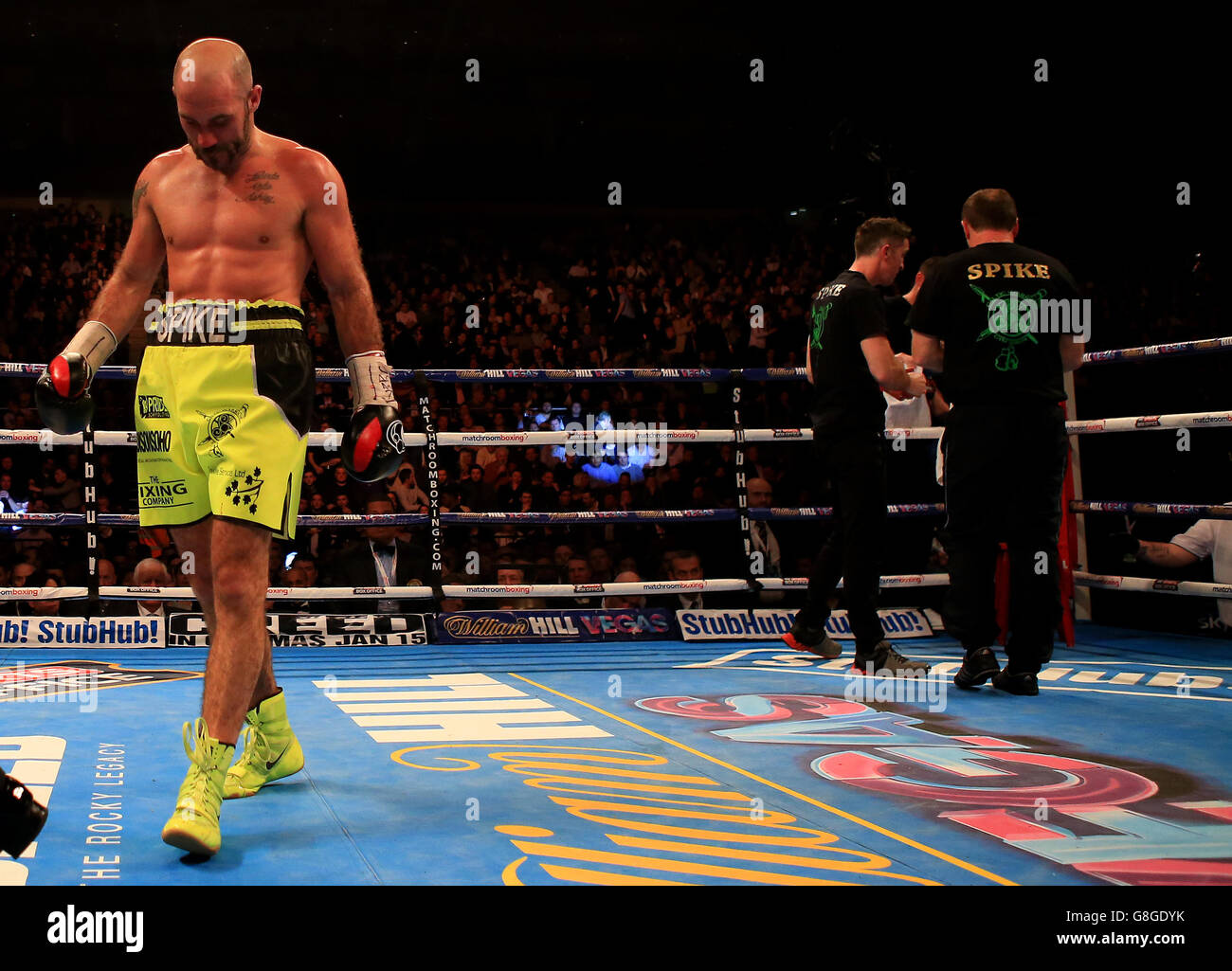 O2 Arena Boxing Stock Photo - Alamy