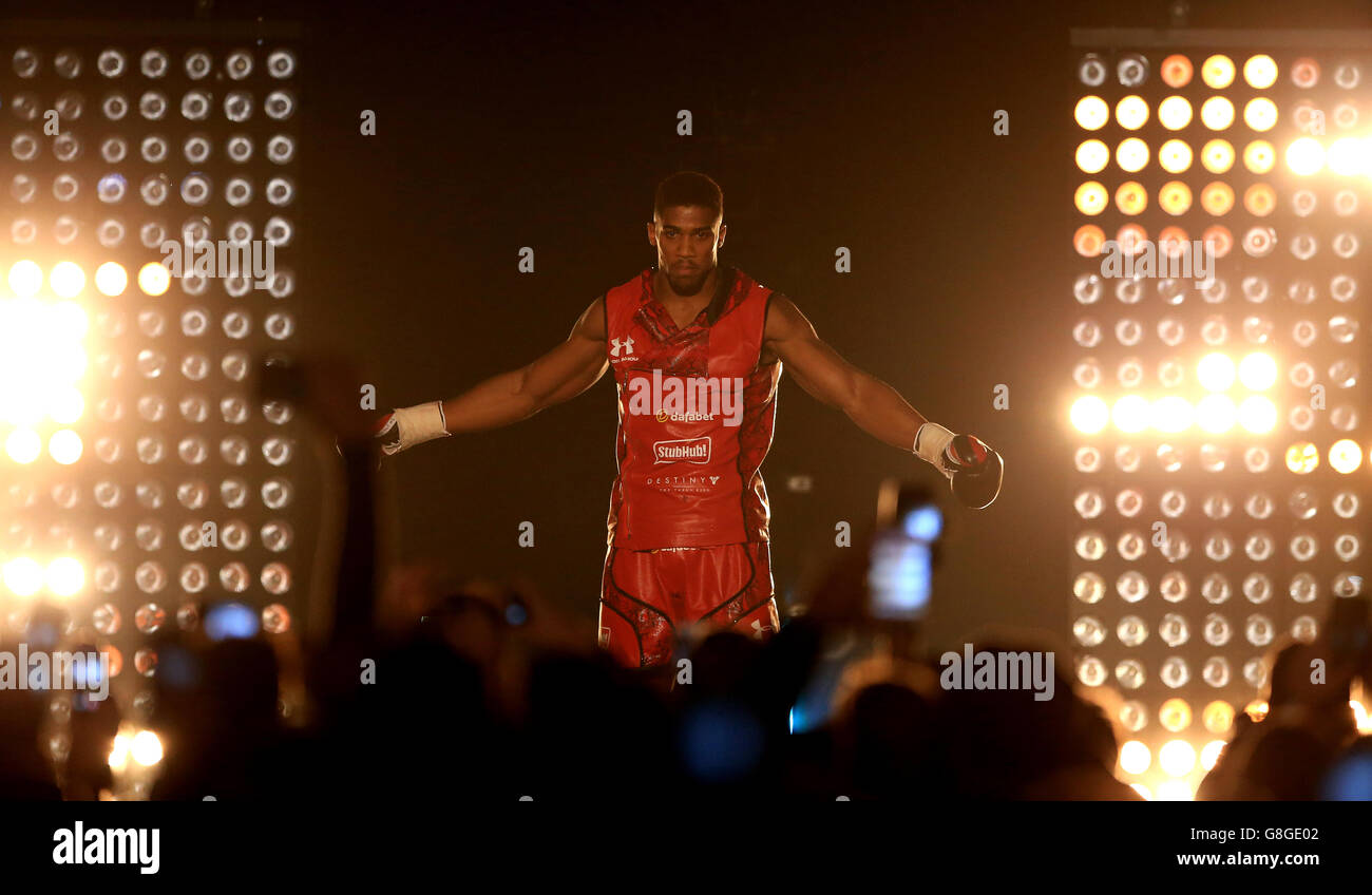 O2 Arena Boxing Stock Photo - Alamy