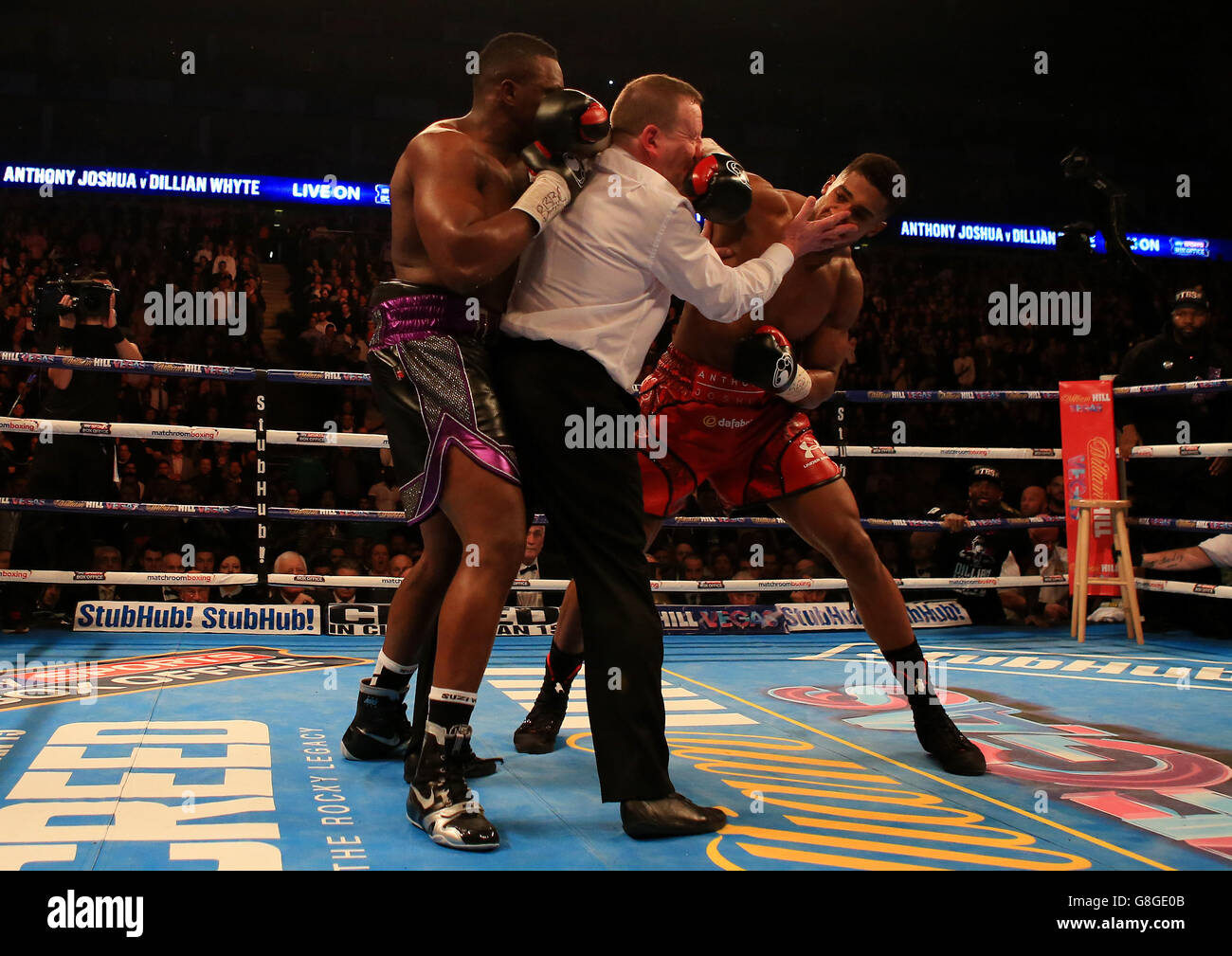 O2 Arena Boxing Stock Photo - Alamy