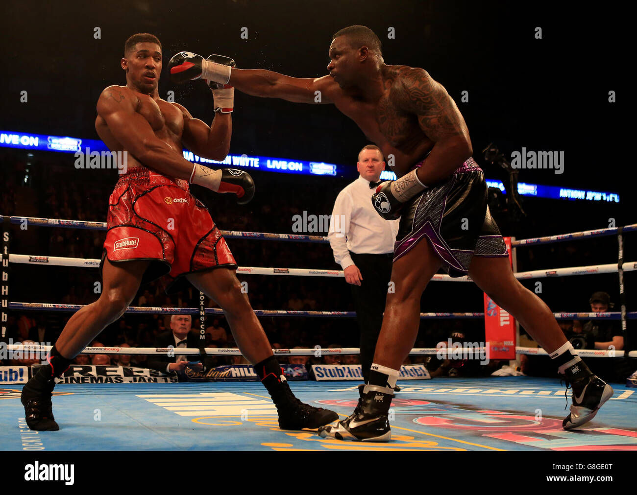 O2 Arena Boxing Stock Photo - Alamy