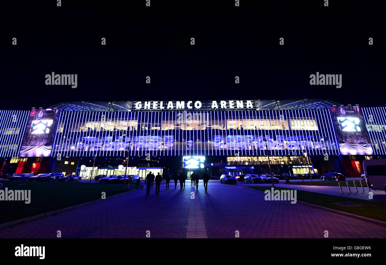 A general view of the Ghelamco Arena home of K.A.A Gent Stock Photo - Alamy
