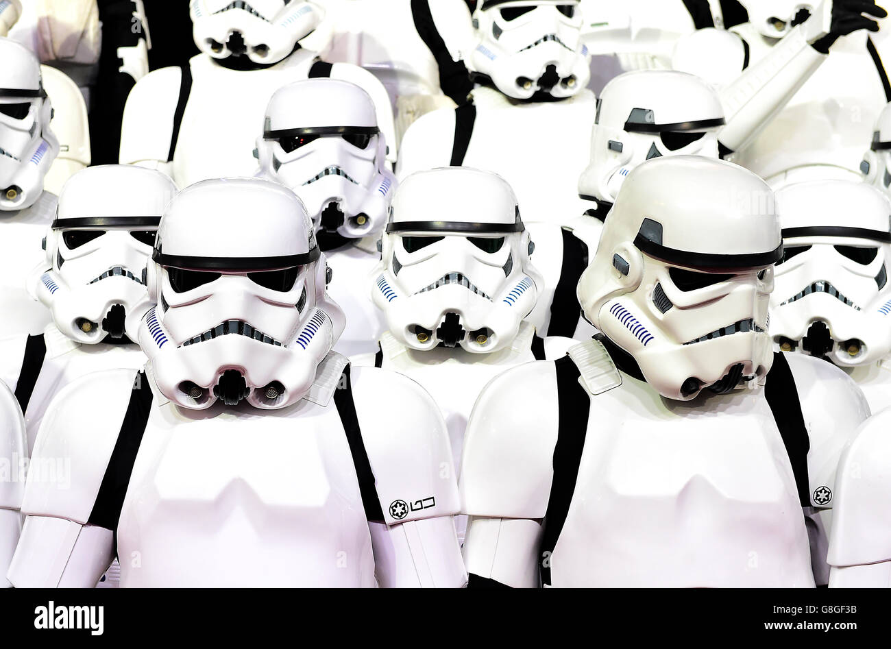 Storm troopers attending star wars hi-res stock photography and images ...