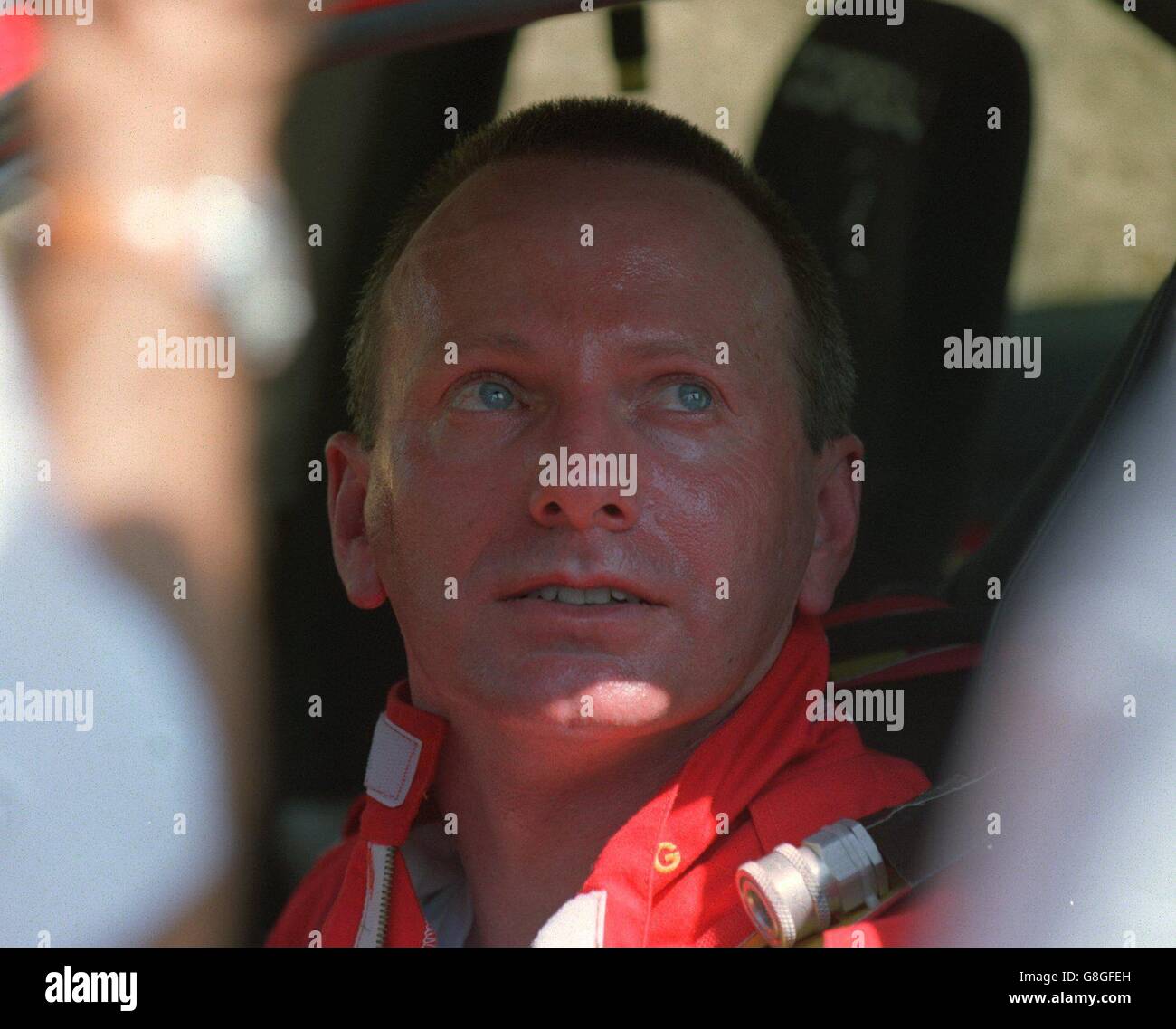 Rallying-Mitsubishi Rally Art Team. Rally driver Ed Ordynski Stock ...