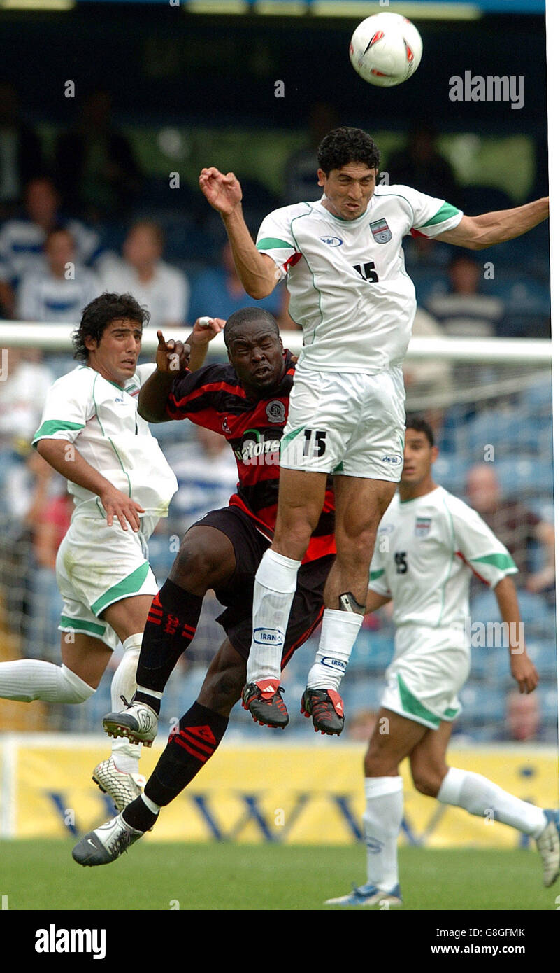 Queens Park Rangers' Dan Shittu and Iran's Seyed Alavi Stock Photo - Alamy
