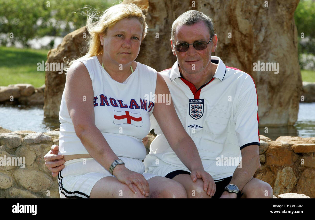 John Cockayne, 52, and girlfriend Pamela-Ann Pashley, 46, outside the ...