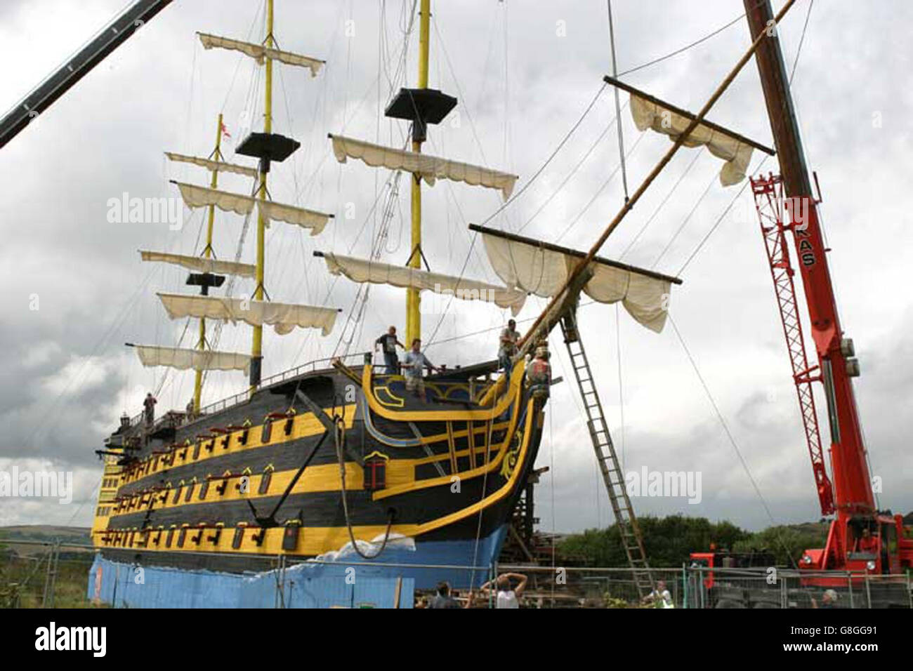 Replica of Horatio Nelson's Flagship HMS Victory - Great Torrington ...