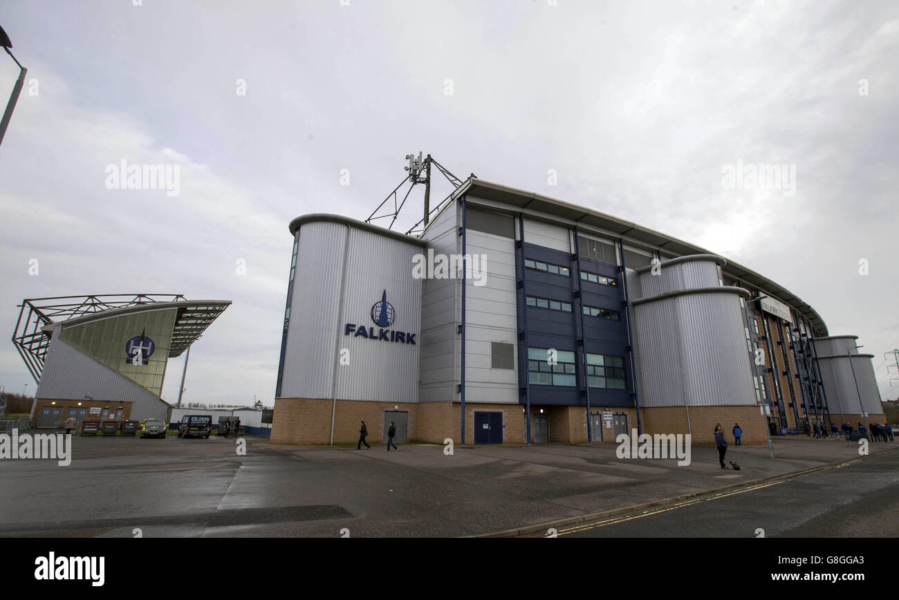 Falkirk v Rangers - Scottish Championship - Falkirk Stadium. A general ...