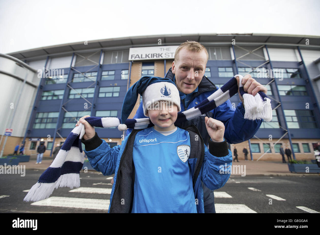 Falkirk v Rangers - Scottish Championship - Falkirk Stadium Stock Photo ...