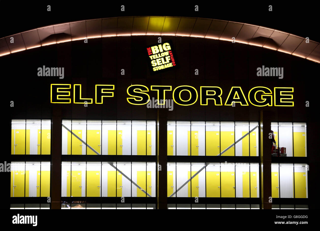 Elf storage sign hi-res stock photography and images - Alamy
