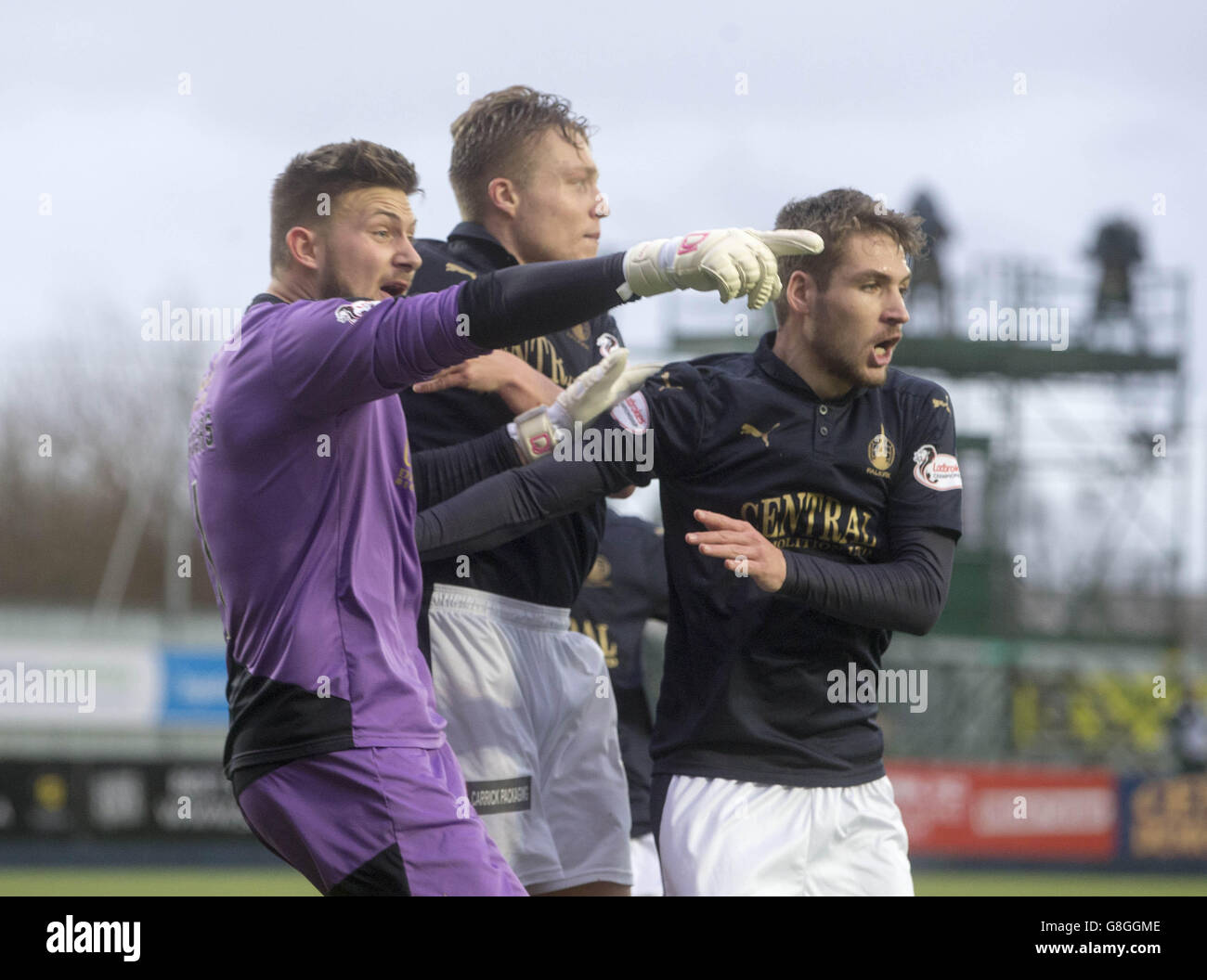 Falkirk v Rangers - Scottish Championship - Falkirk Stadium Stock Photo ...