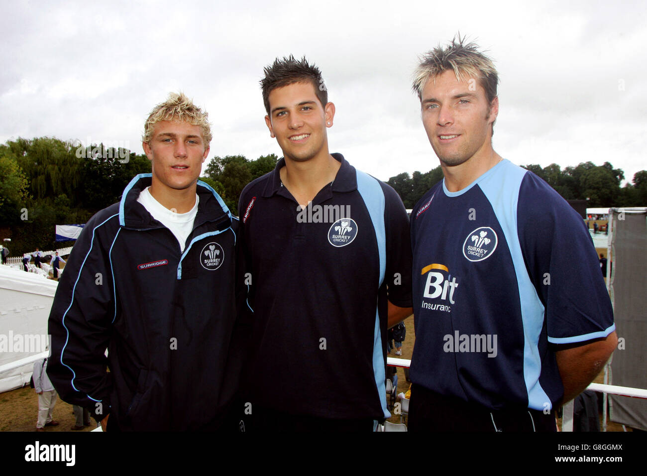 Surrey's Rory Hamilton-Brown, Jade Dernbach and Stuart Walters Stock ...