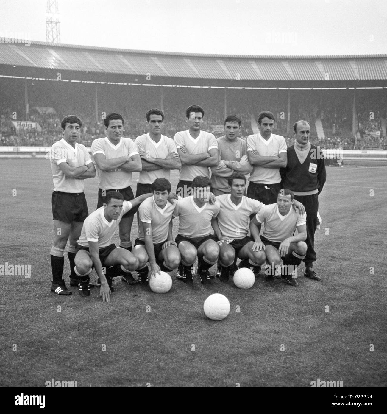 Soccer - World Cup England 1966 - Group One - France v Uruguay - White ...