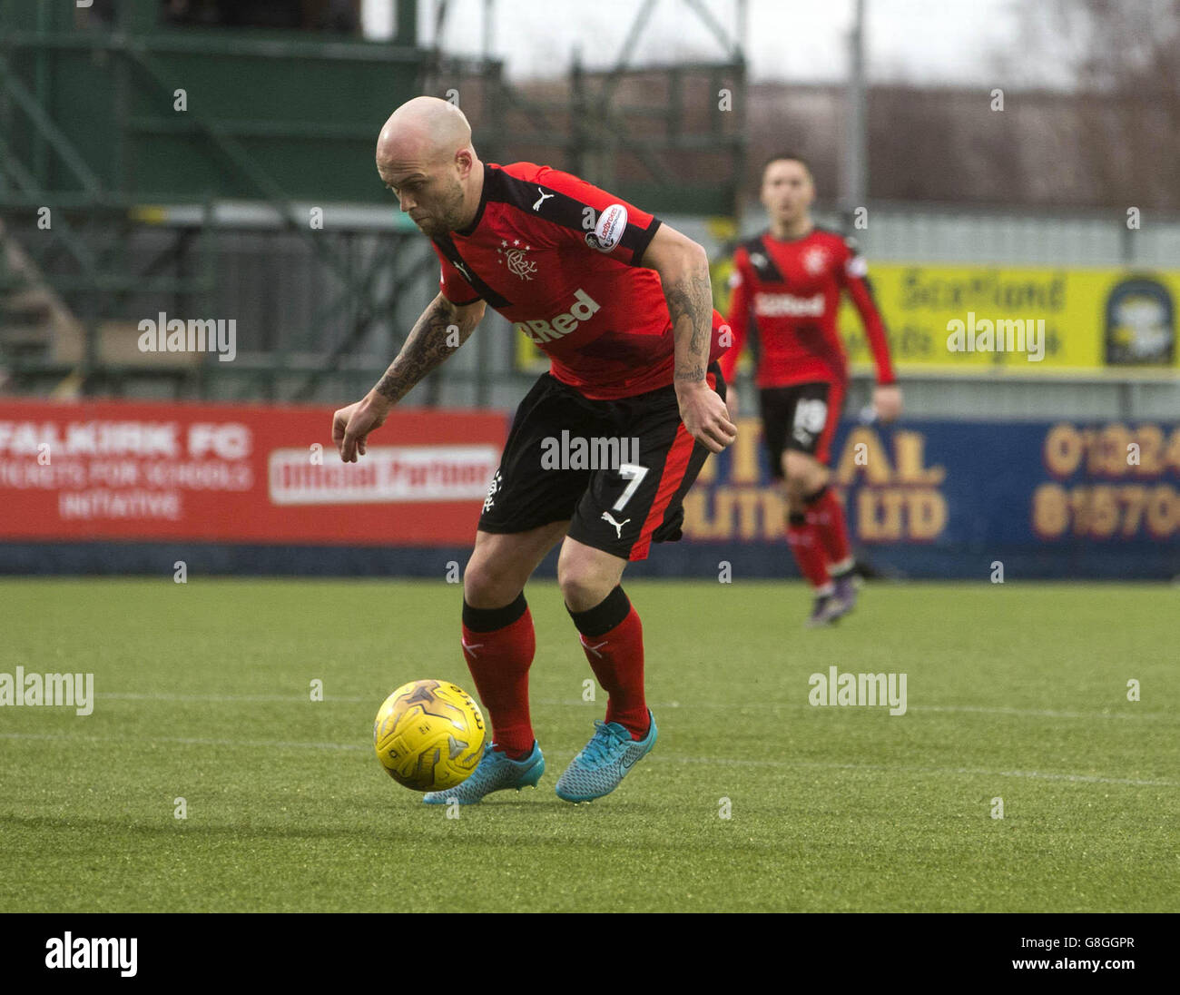 Falkirk v Rangers - Scottish Championship - Falkirk Stadium Stock Photo ...