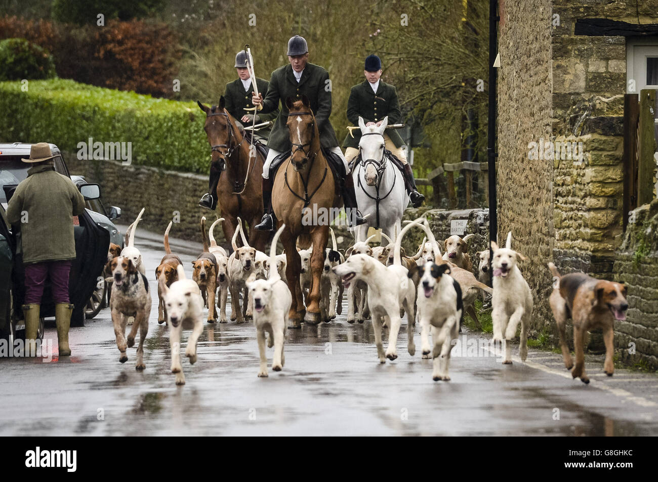 Christmas Eve hunt Stock Photo - Alamy