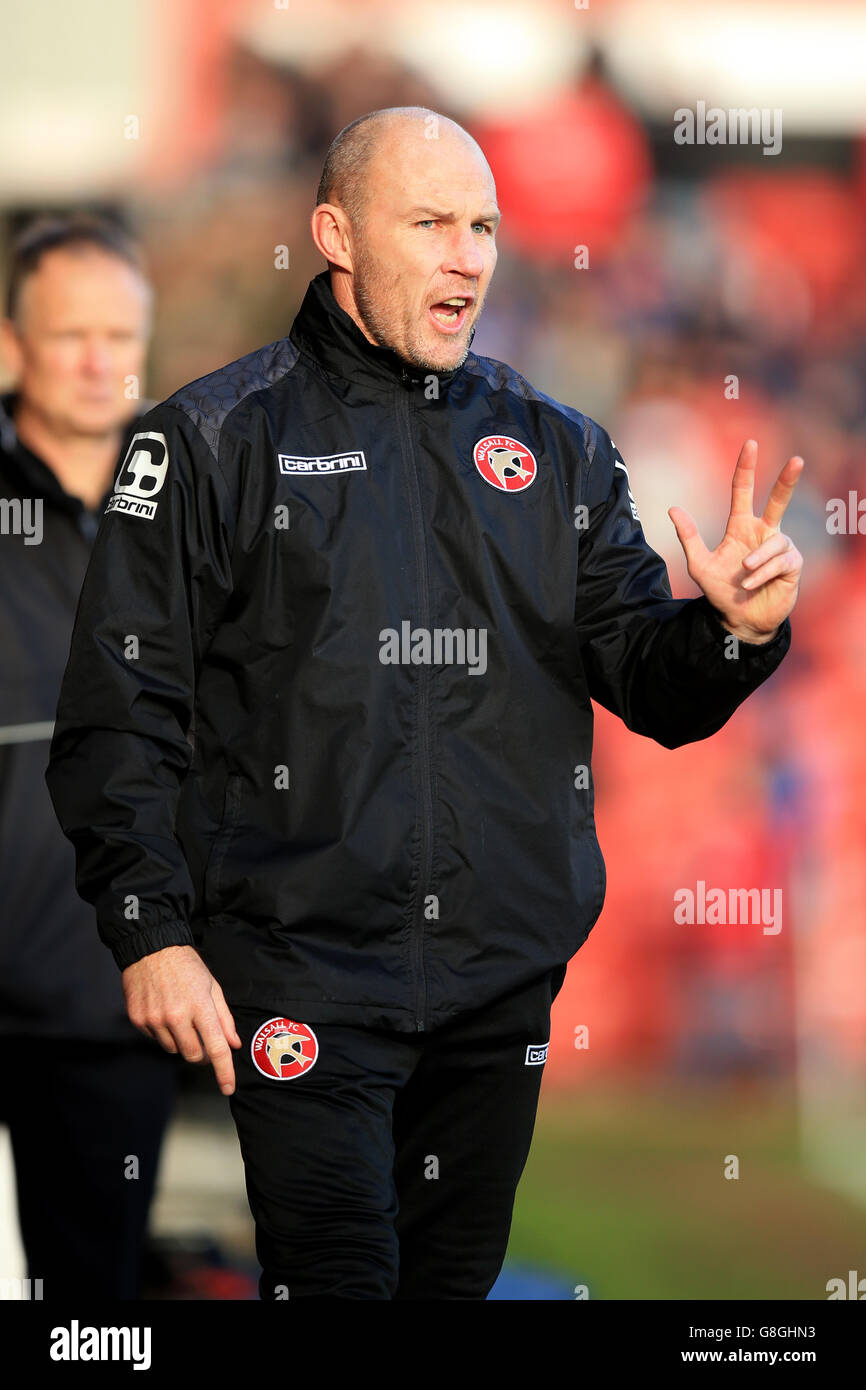 Walsall coach jon whitney hi-res stock photography and images - Alamy