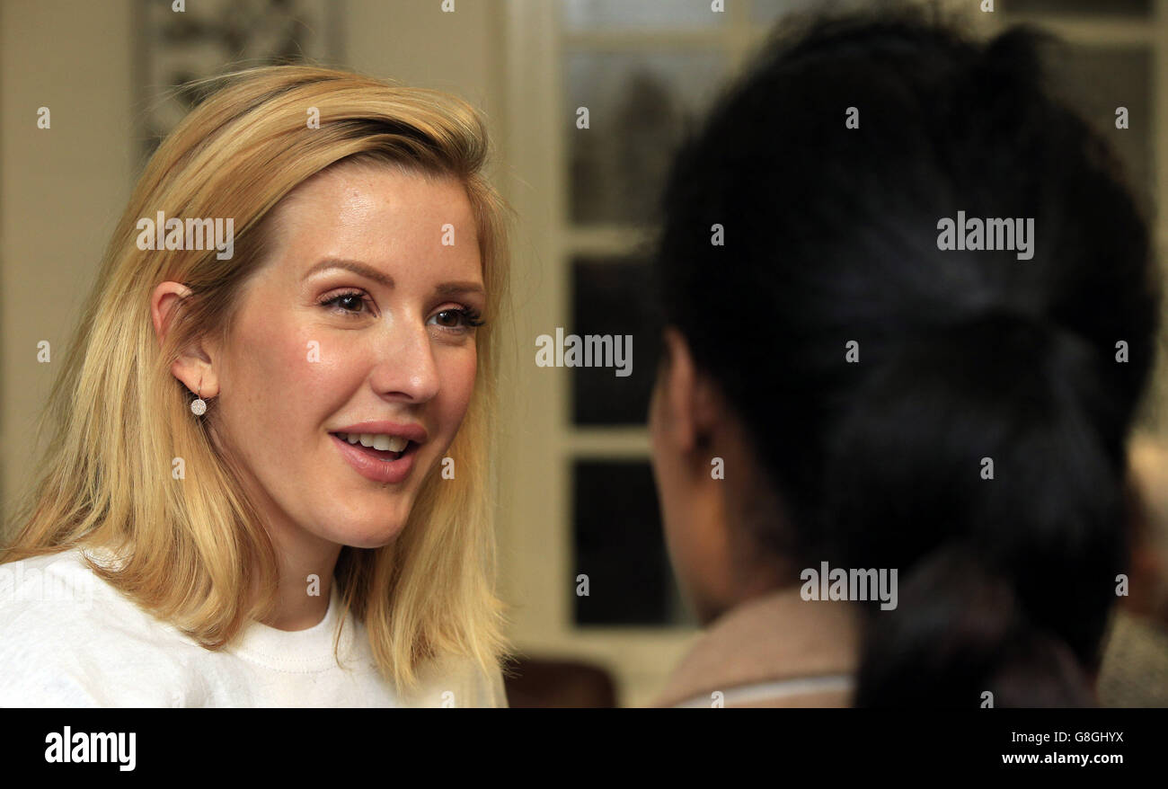 Ellie Goulding, Patron of the Church Army's Marylebone Project ...