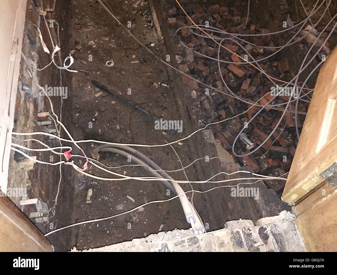 Storm desmond damage hi-res stock photography and images - Alamy