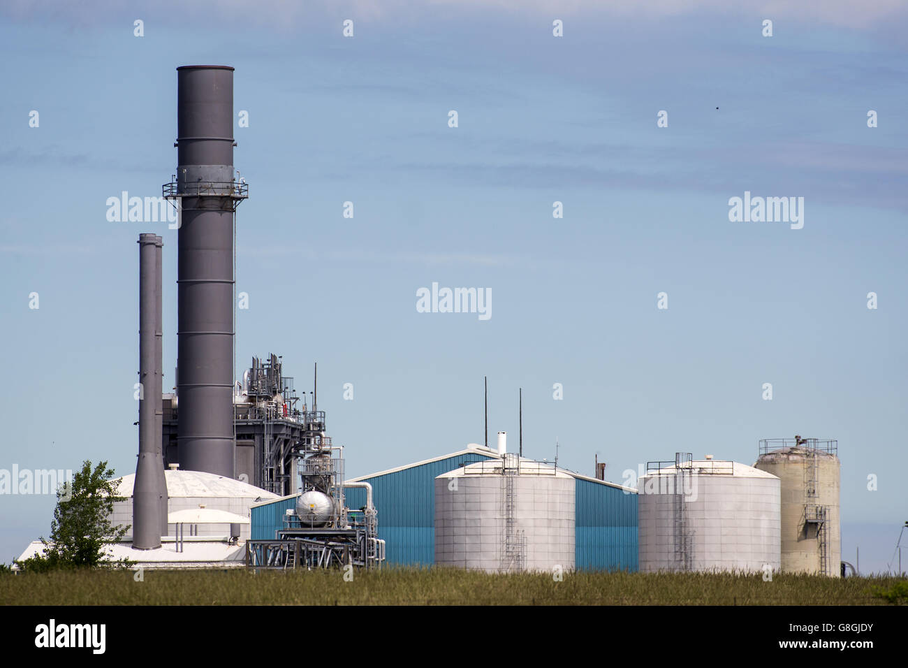 Kingston generating station in Bath, Ont., on June 28, 2016 Stock Photo ...