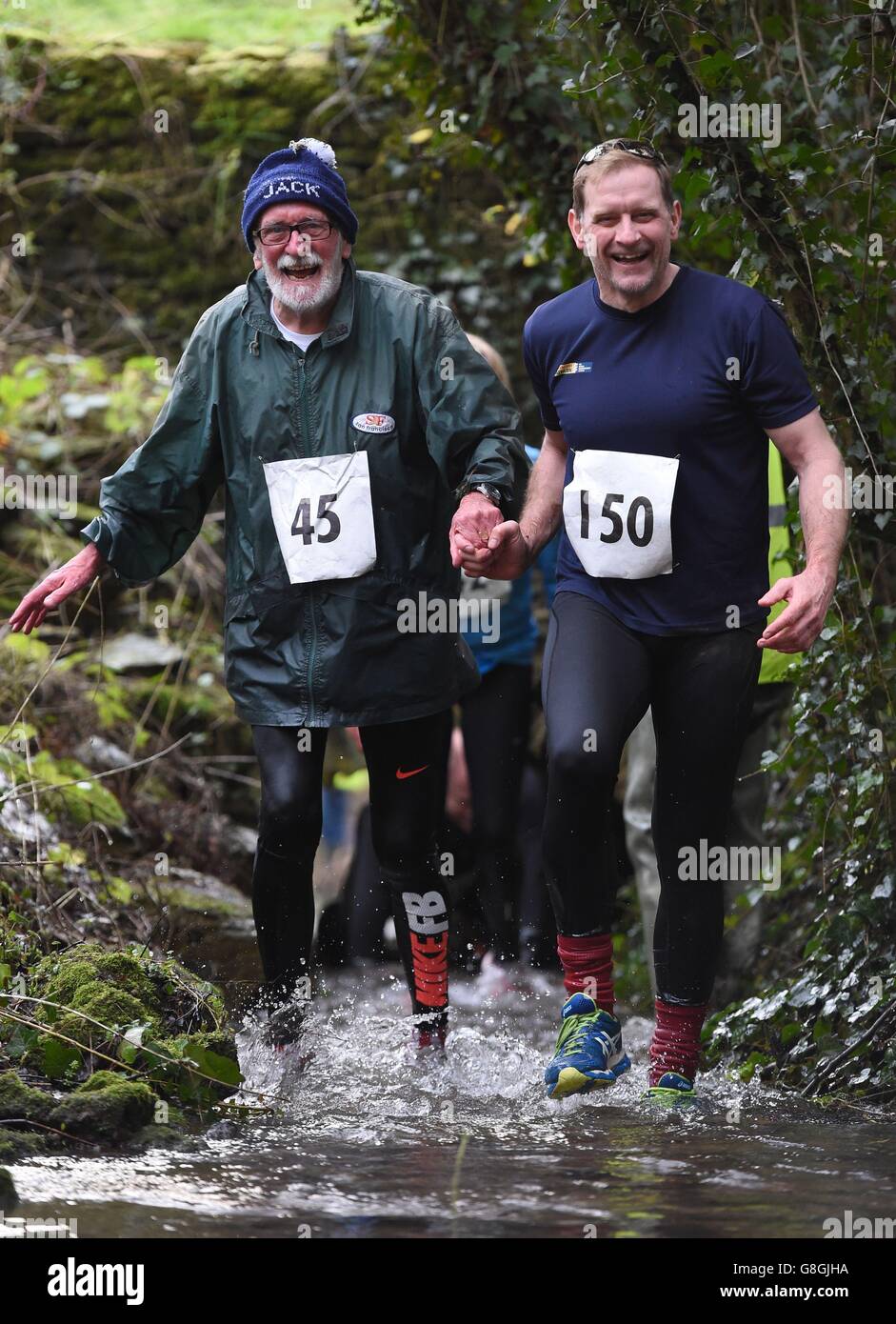 The Great Brook Run 2015 Stock Photo - Alamy