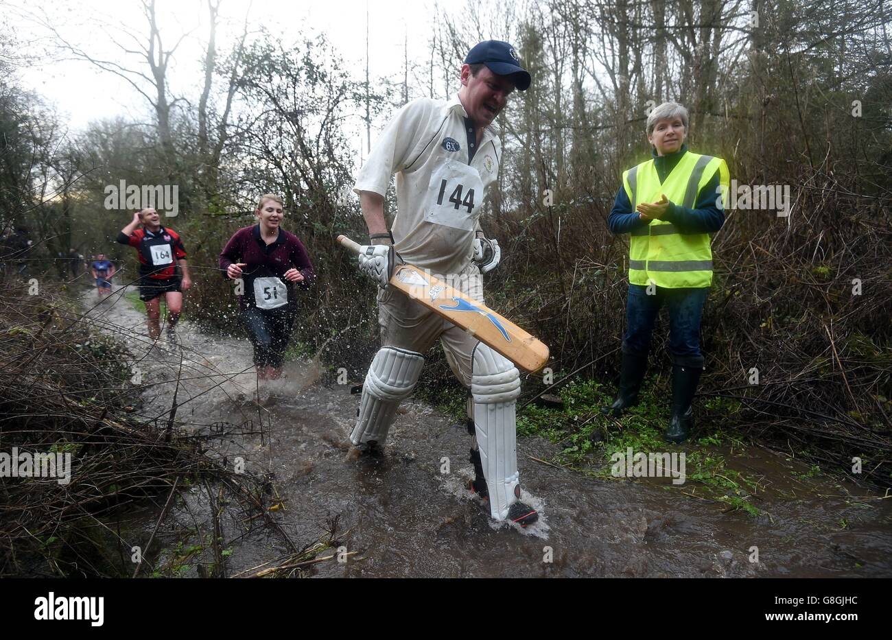 Competitors take part in the annual Great Brook Run in Chadlington ...