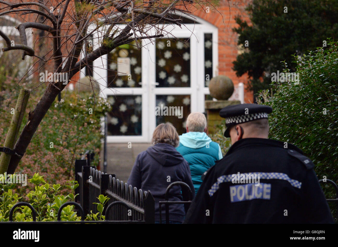 News police home hi-res stock photography and images - Alamy