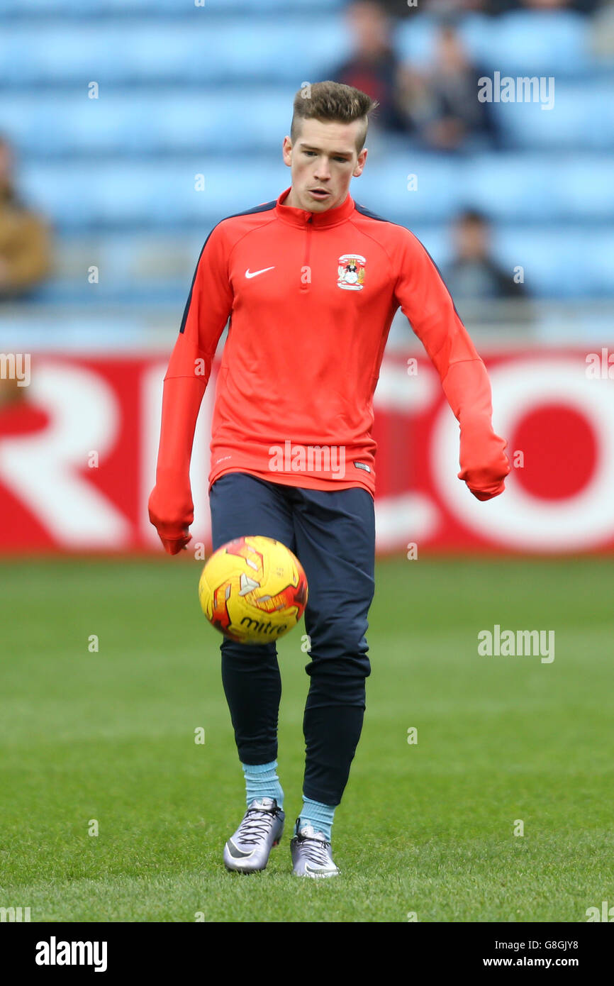 Coventry citys ryan kent during the warm up hi-res stock photography ...