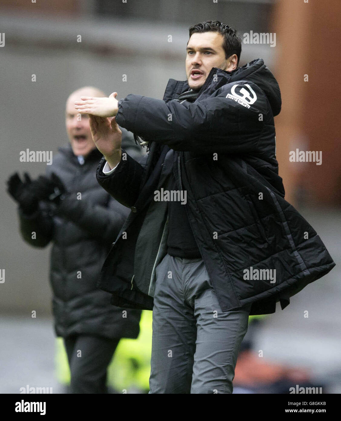 St Mirren manager Ian Murray during the Petrofac Training Scottish Cup ...