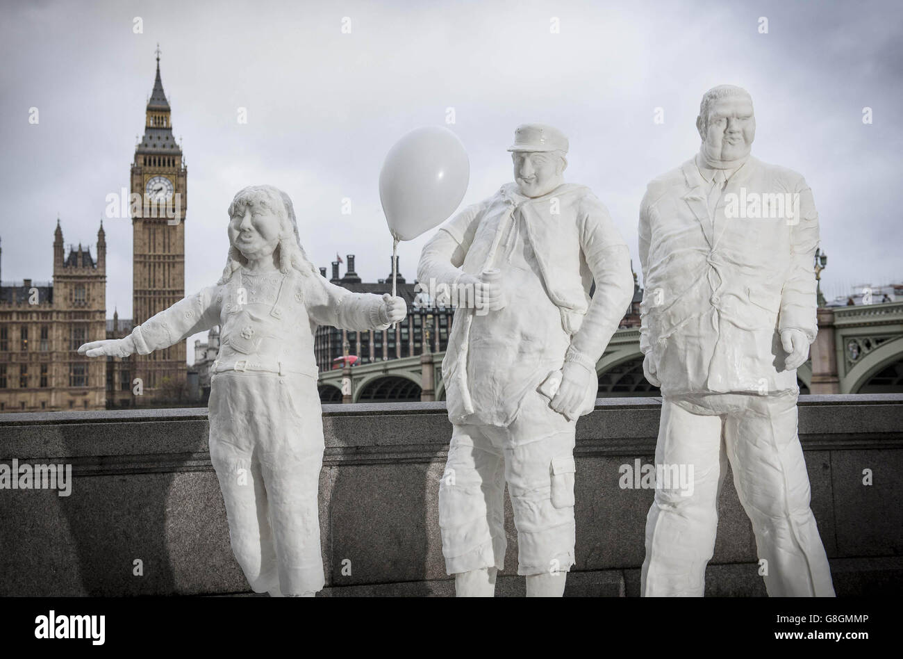 EDITORIAL USE ONLY Food artist Jacqui Kelly created sculptures by the ...