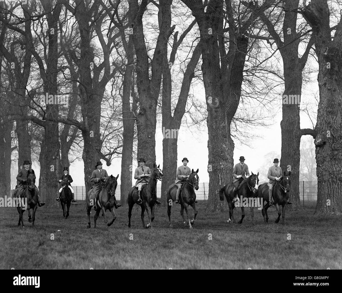 King George V - Riding Stock Photo - Alamy