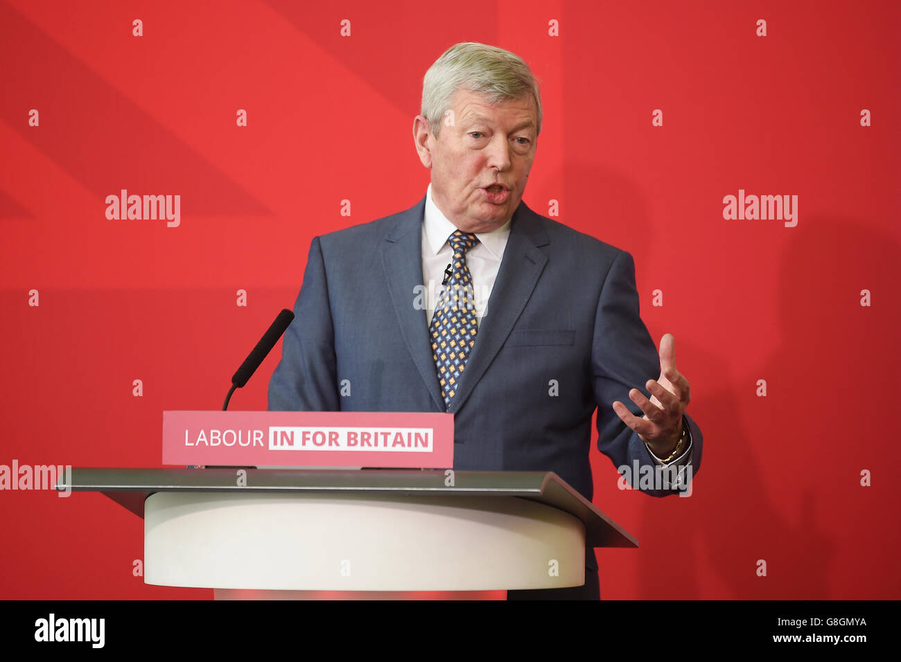 Alan Johnson MP launches the Labour In for Britain Campaign, Labour's ...